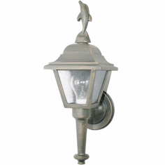 Melissa DL1776 Dolphin Series Traditional Medium Outdoor Wall Sconce ...