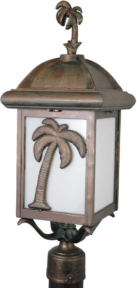 Melissa PT2950 Palm Tree Series Traditional Medium Outdoor Post ...