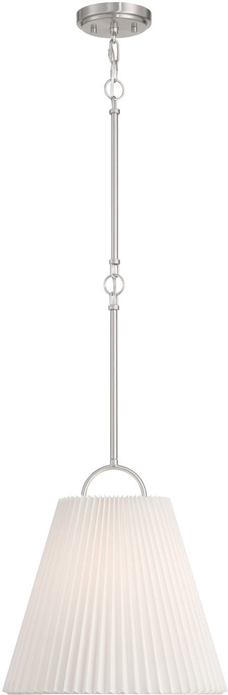Meridian M7045BN Contemporary Brushed Nickel Hanging Light Fixture ...