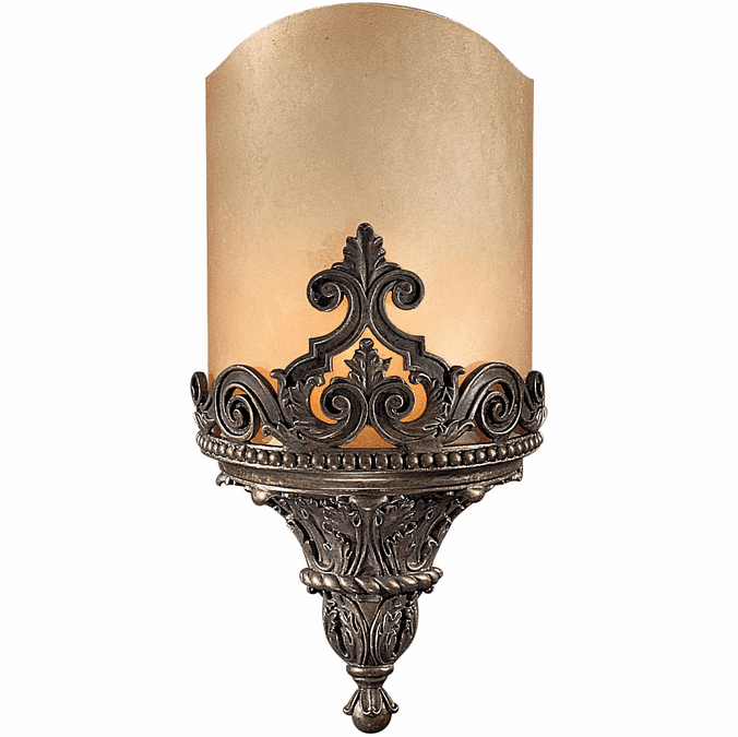 Metropolitan N2491-26 Traditional Aged Bronze Wall Lighting Fixture ...