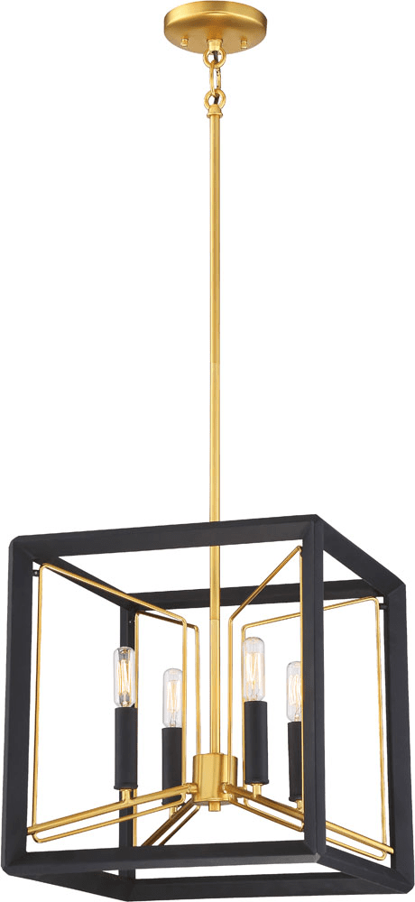 Metropolitan N7854-707 Sable Point Contemporary Sand Coal With Honey ...