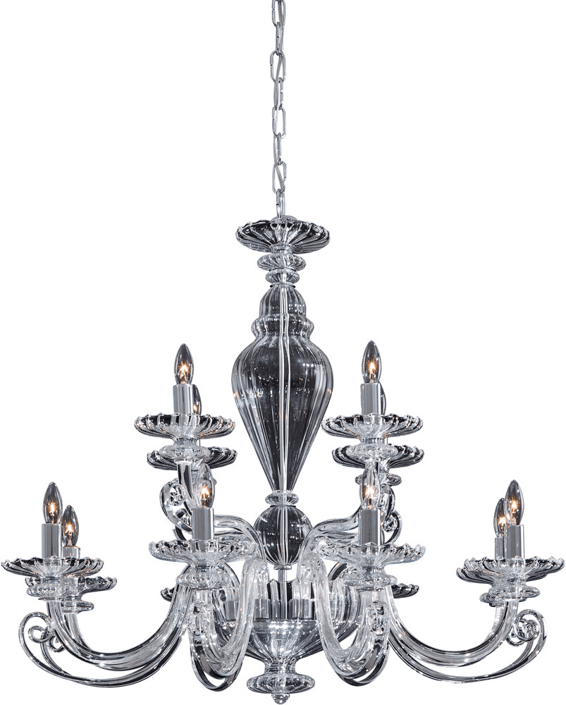 Metropolitan N9169 Modern Chrome Chandelier Lighting - MET-N9169