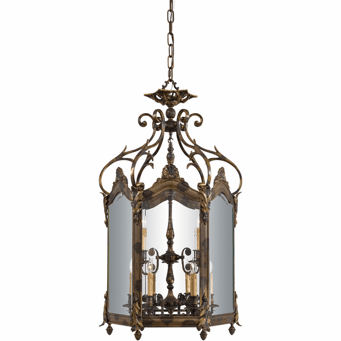 Metropolitan N952011 Traditional Oxide Brass Foyer Lighting Fixture ...