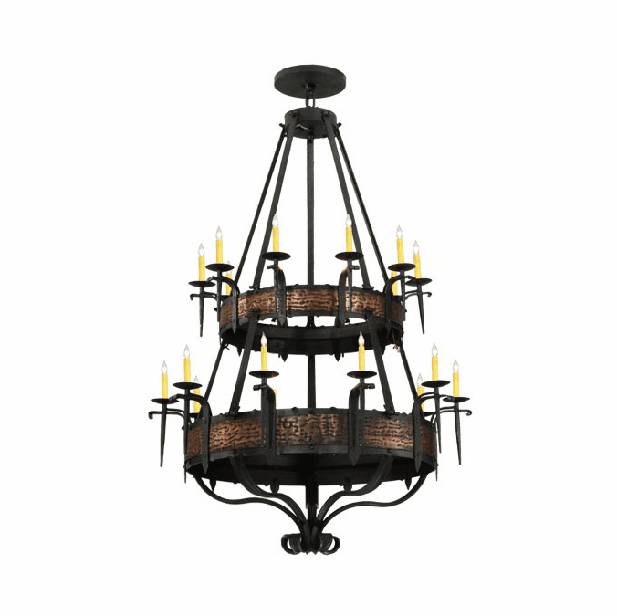 Meyda Custom 110205 Gothic Revival Costello 20-Light Chandelier - MEY ...