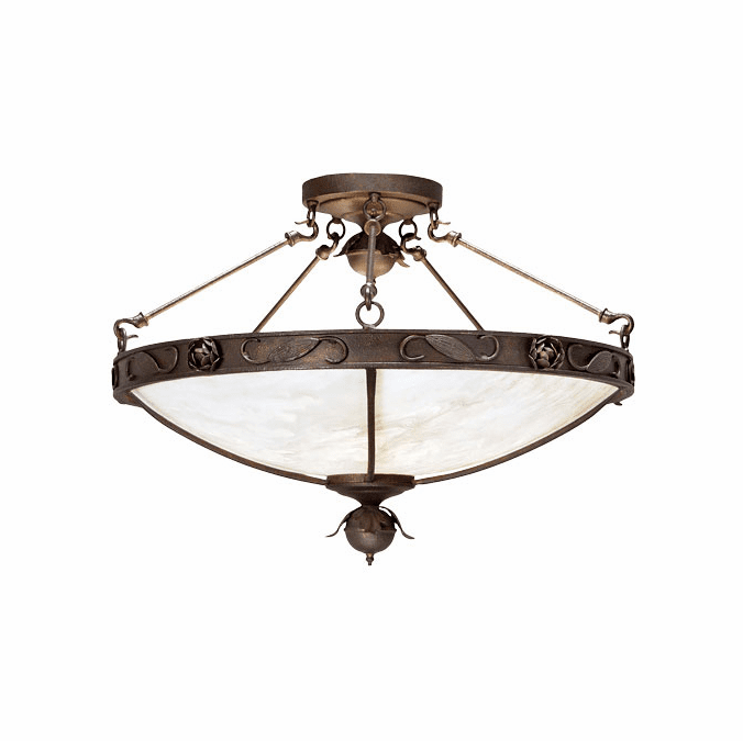Meyda Custom 116149 Arabesque Traditional Ceiling Light Fixture ...