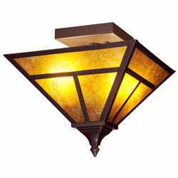 Craftsman Ceiling Lighting - Mission Style Ceiling Light