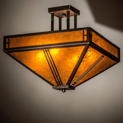 Craftsman Ceiling Lighting - Mission Style Ceiling Light