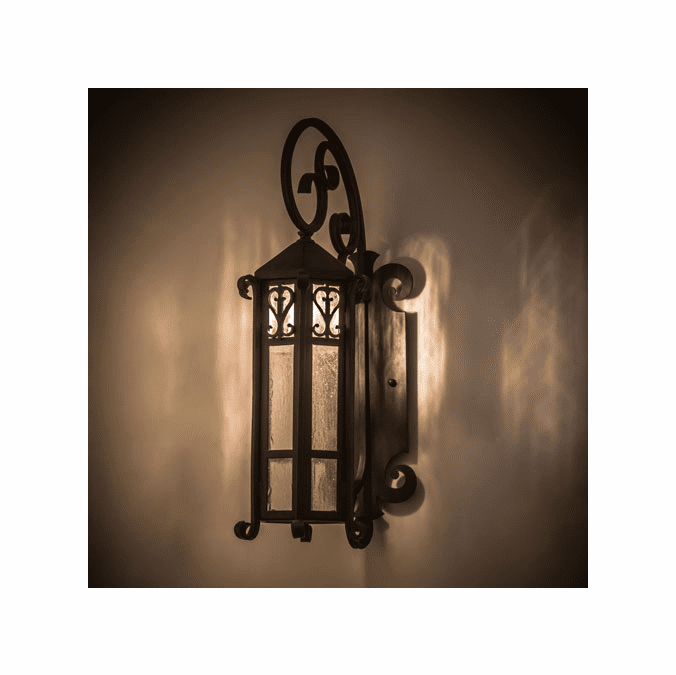 Meyda Custom 183284 Caprice Traditional Weathered Red Roof Exterior ...