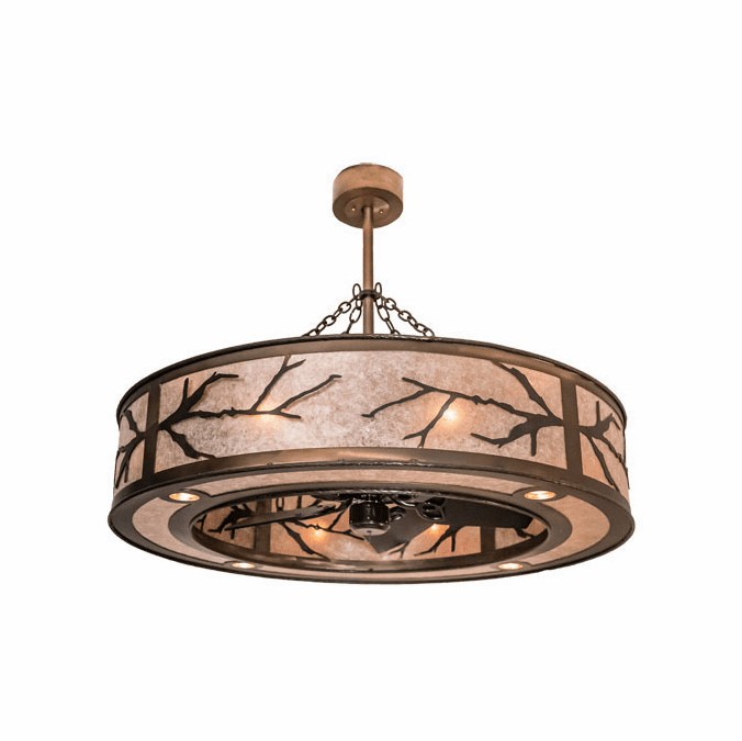 Meyda Custom 224914 Fulton Antique Copper Ceiling Light Fixture ...