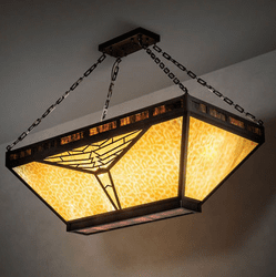 Craftsman Ceiling Lighting - Mission Style Ceiling Light
