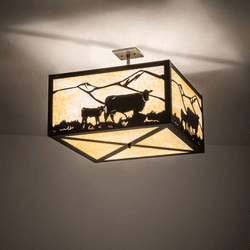 Craftsman Ceiling Lighting - Mission Style Ceiling Light