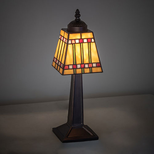 Meyda Lighting 262806 Prairie Corn Tiffany Table Light - MEY-262806