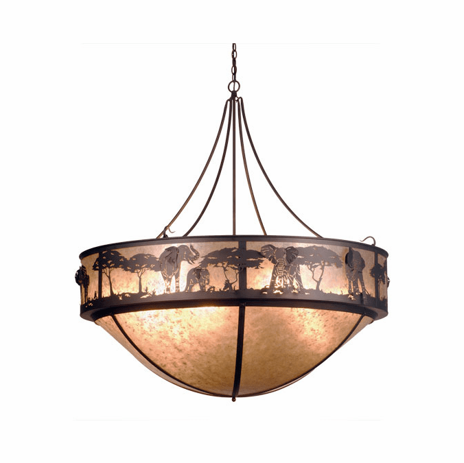 Meyda Custom 81918 Elephant Country Ceiling Light Pendant - CUSTOM-MEY ...