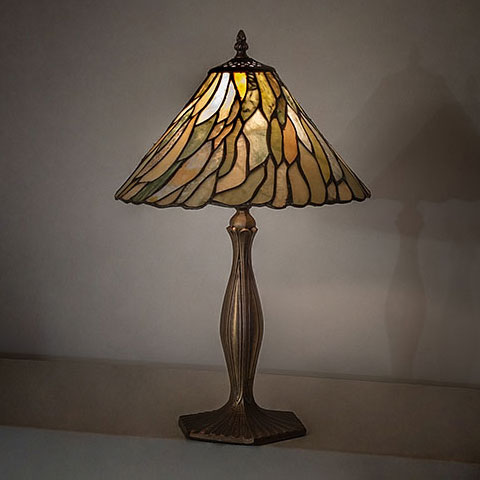 Meyda Lighting 278896 Willow Tiffany Table Light - MEY-278896