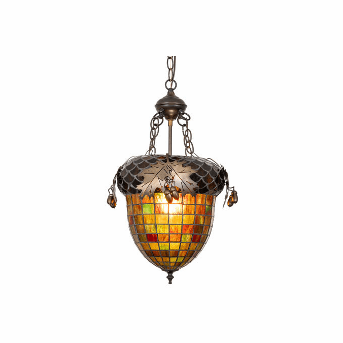 Meyda Lighting 281362 Acorn & Oak Leaf Country Drop Lighting Fixture ...