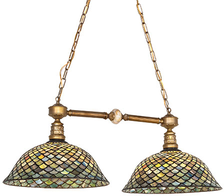 Meyda Lighting 282888 Tiffany Fishscale Tiffany Kitchen Island Light ...