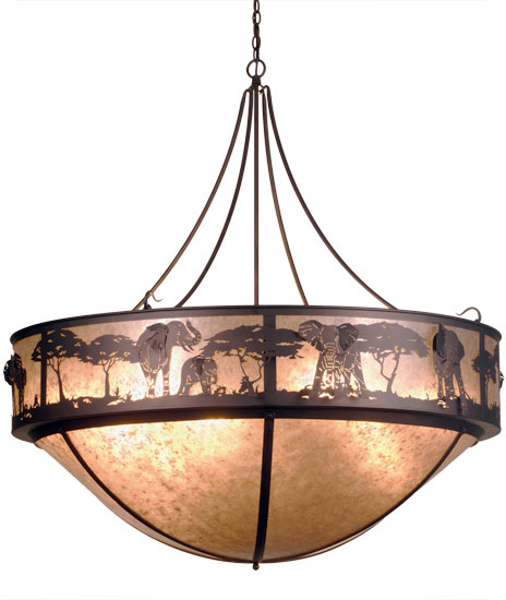 Meyda Custom 81918 Elephant Country Ceiling Light Pendant - CUSTOM-MEY ...