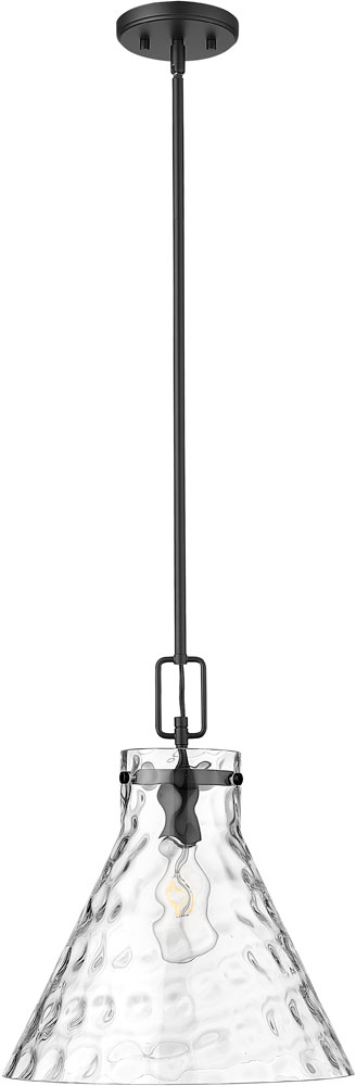 Millennium 20201-MB Barlon Modern Matte Black Hanging Pendant Light ...