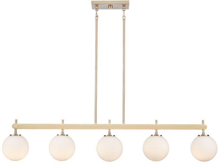 Millennium 215105-MG Coretta Modern Modern Gold Kitchen Island Light ...