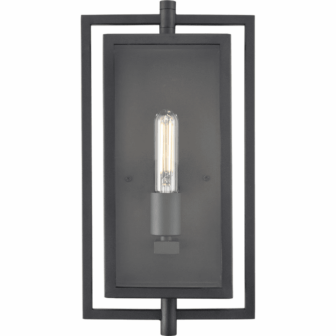 Millennium 250001-TBK Rankin Modern Textured Black Outdoor Wall Sconce ...