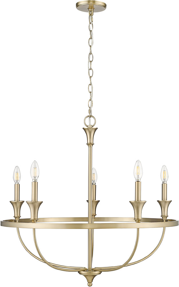 Millennium 28005-MG Emery Modern Modern Gold Chandelier Lamp - MIL-28005-MG