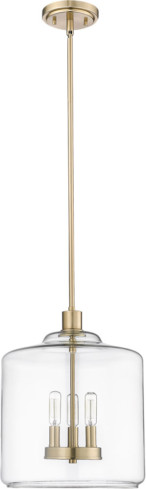 Millennium 46933-MG Asheville Modern Modern Gold Ceiling Pendant Light ...