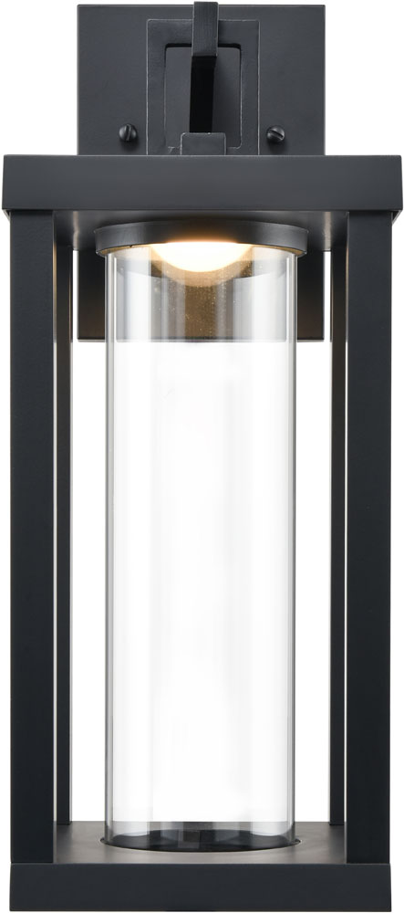 Millennium 89102-PBK Dumont Contemporary Powder Coated Black LED ...