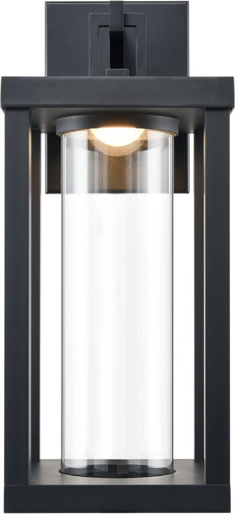 Millennium 89103-PBK Dumont Contemporary Powder Coated Black LED ...