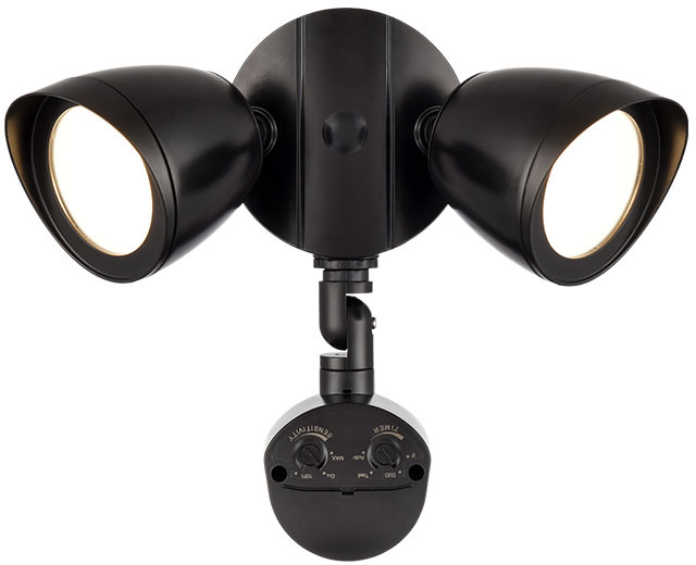 Millennium M-18002-PBK Contemporary Powder Coated Matte Black LED ...