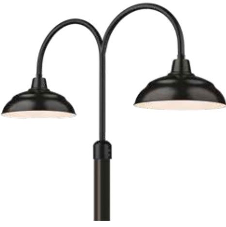 Millennium RPAD-ABR R Series Vintage Architectural Bronze Outdoor Post ...