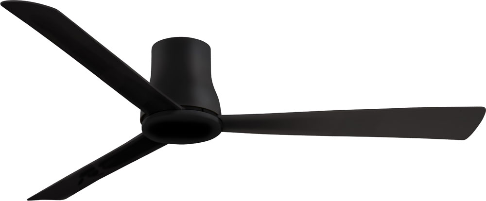Minka Aire F874-CL Simple Flush 60 Coal Ceiling Fan - mka-F874-CL