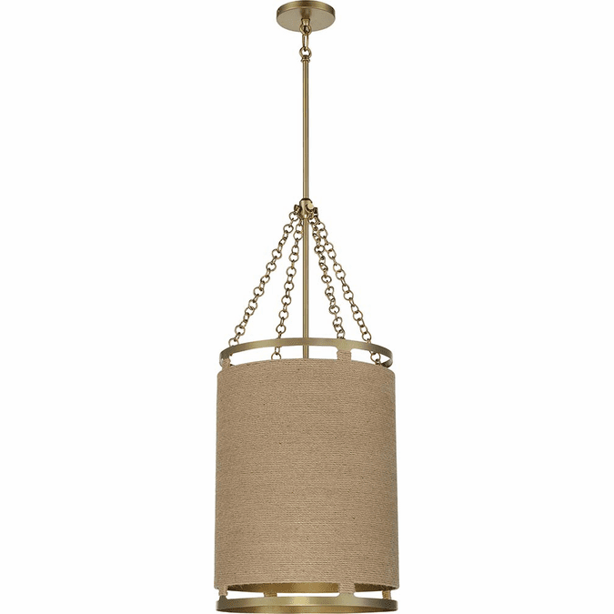 Minka Lavery 3864-695 Windward Passage Contemporary Soft Brass Hanging ...