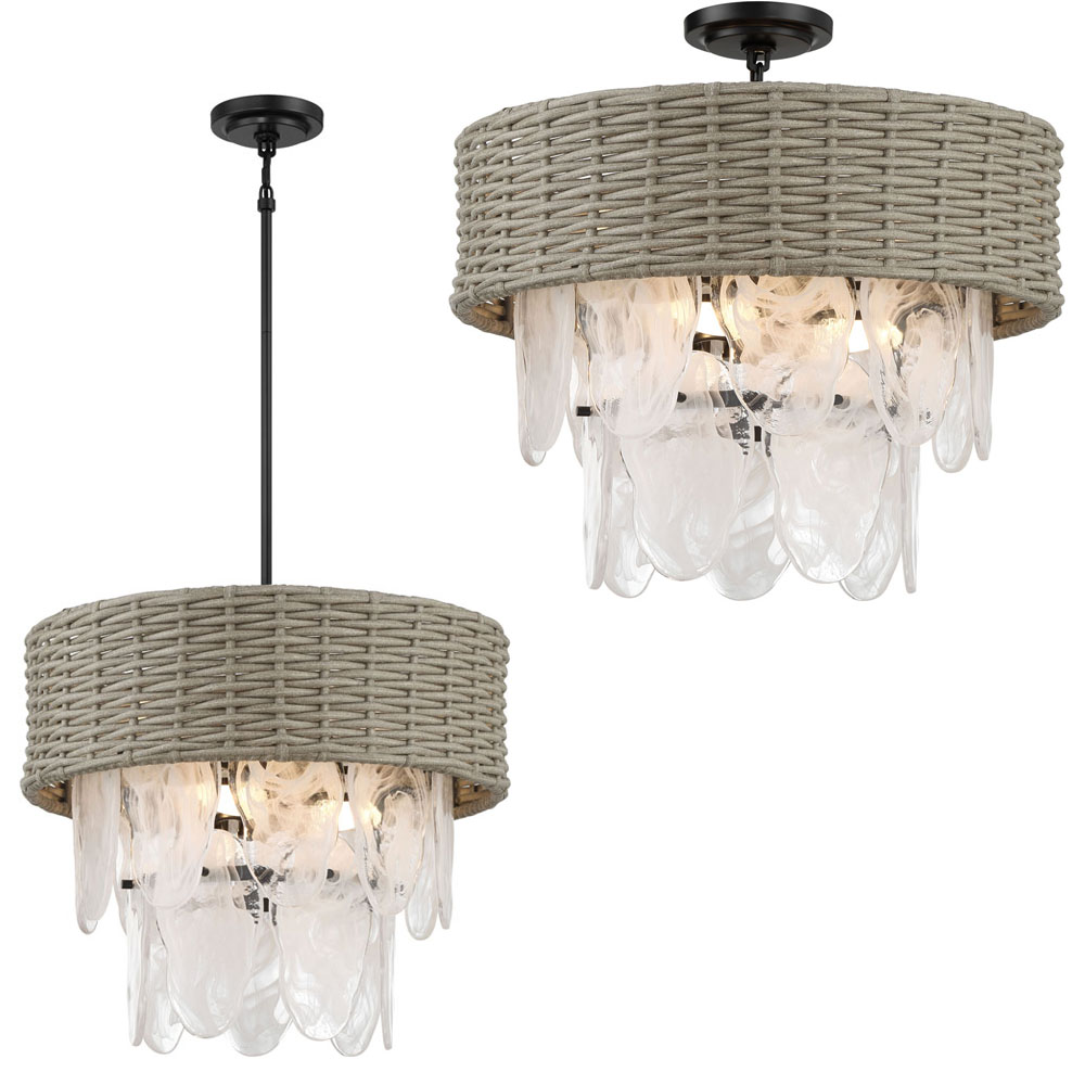 Minka Lavery 5296-66A Breakers Isle Modern Coal Pendant Lighting ...