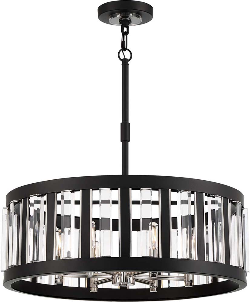 Minka Lavery 5495-729 Majestic Splendor Contemporary Sand Coal And ...