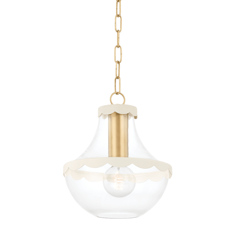 Mitzi H668701S-AGB/SCR Alaina Contemporary Aged Brass Mini Lighting ...