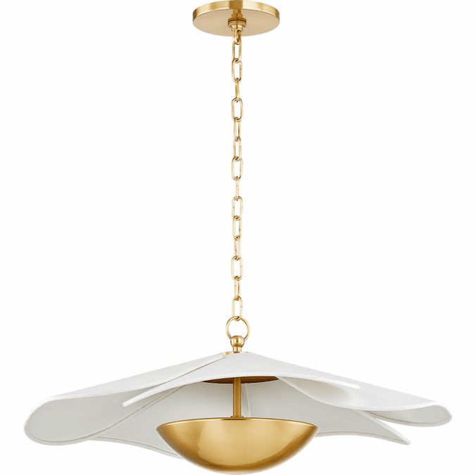 Mitzi H814701-AGB Madeline Modern Aged Brass LED Hanging Light - MTZ ...