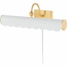 Mitzi HL762103L-AGB Fifi Modern Aged Brass 24" Painting Light Fixture ...