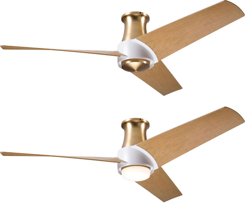 Modern Fan Company AMB-FM-SBMW-56-MP Ambit Flush DC Contemporary Satin ...