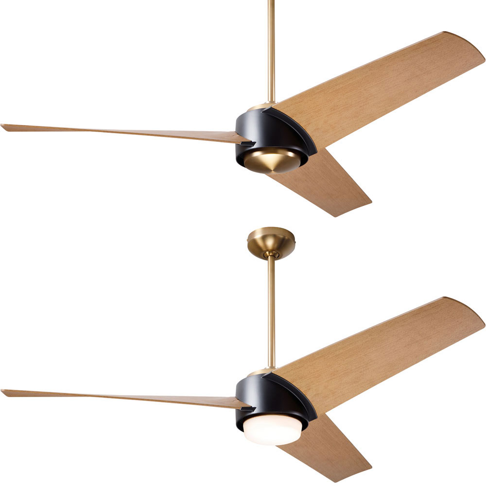 Modern Fan Company AMB-SBMB-56-MP Ambit DC Contemporary Satin Brass ...
