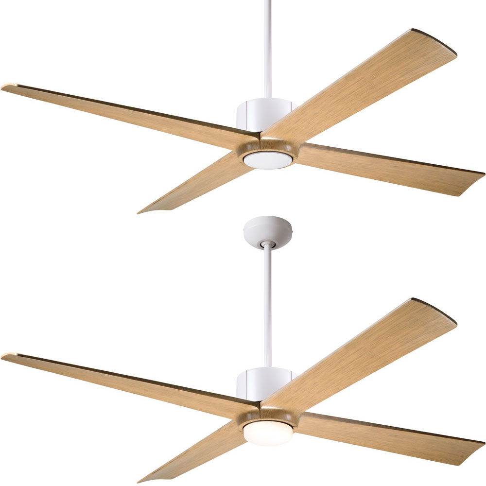 Modern Fan Company NOU-MWGT-56-MP Nouveau DC Contemporary Matte White w ...
