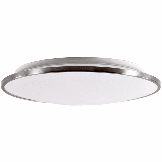 Modern Forms FM-4516-BN Puck Contemporary Brushed Nickel LED Ceiling ...