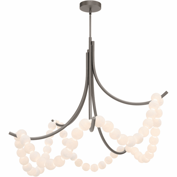 Modern Forms FM-50446-AN Parel Contemporary Antique Nickel LED Hanging ...