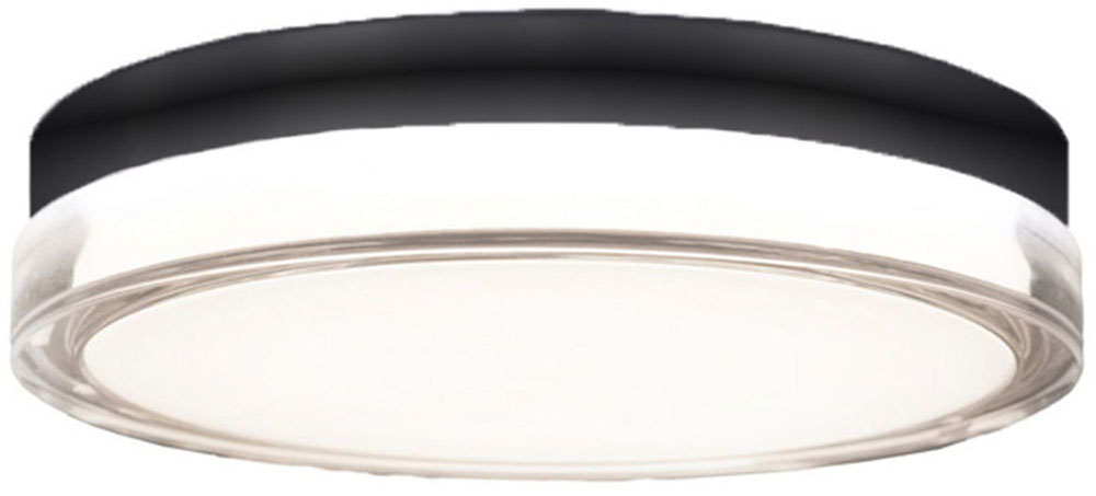 Modern Forms FM-W44815-BK Pi Contemporary Black LED 15" Overhead ...