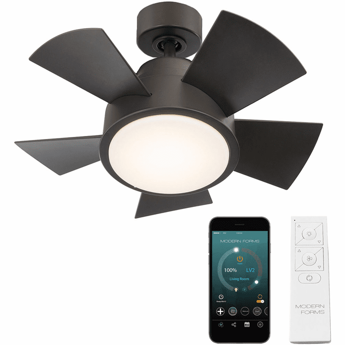 Modern Forms FR-W1802-26L-BZ Vox Bronze LED Interior / Exterior 26 ...