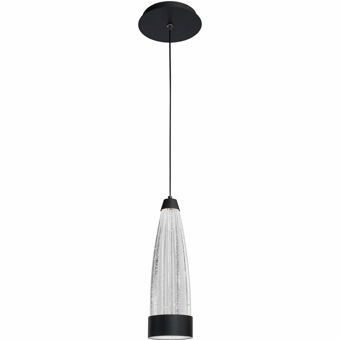Modern Forms PD-11912-BK Mystic Black LED Mini Drop Ceiling Light ...