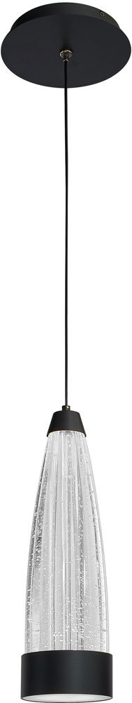 Modern Forms PD-11912-BK Mystic Black LED Mini Drop Ceiling Light ...