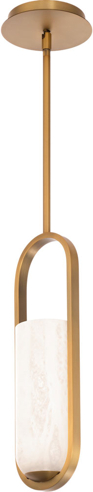 Modern Forms PD-26316-AB Rollins Modern Aged Brass LED Mini Drop ...