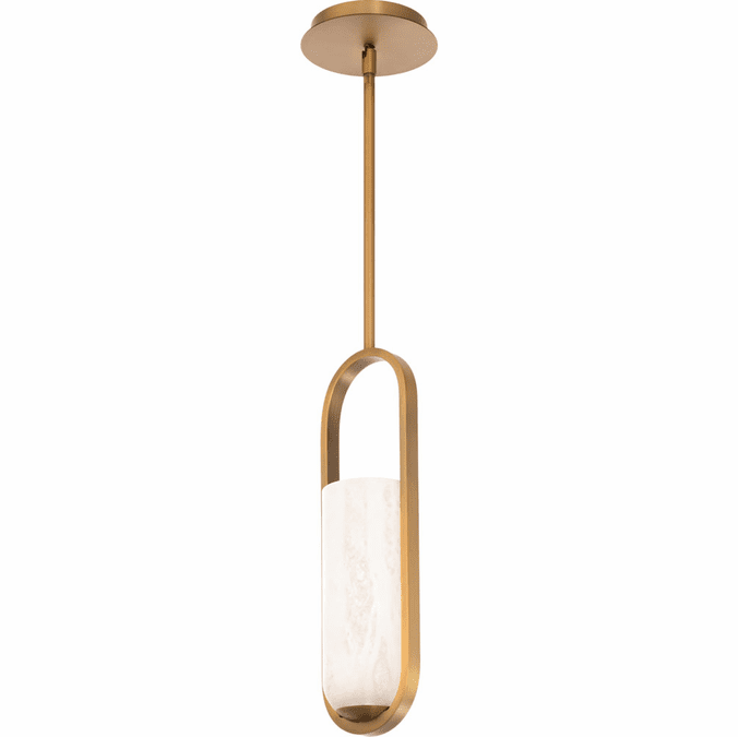 Modern Forms PD-26316-AB Rollins Modern Aged Brass LED Mini Drop ...