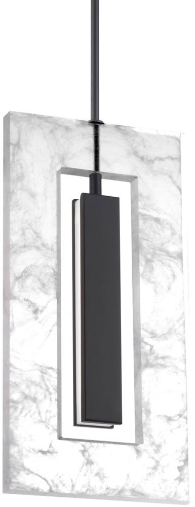 Modern Forms PD-28216-BK Cambria Contemporary Black LED Mini Ceiling ...