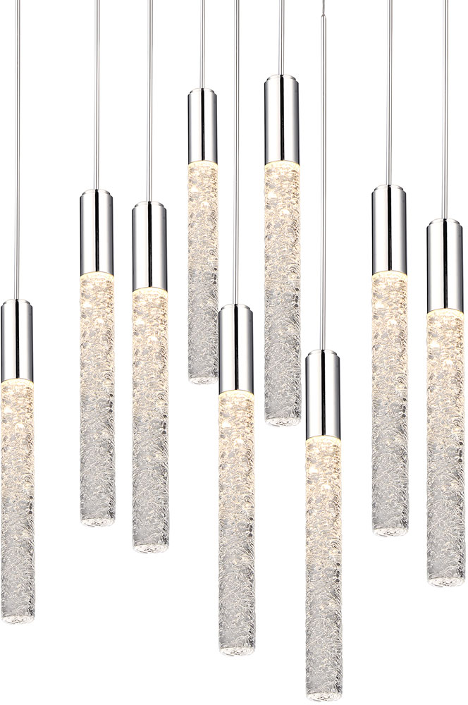 Modern Forms PD-35609-PN Magic Polished Nickel LED Multi Ceiling Light ...